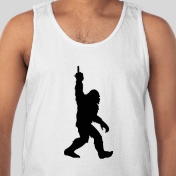 Shirts | Big Foot Middle Finger Tank | Poshmark
